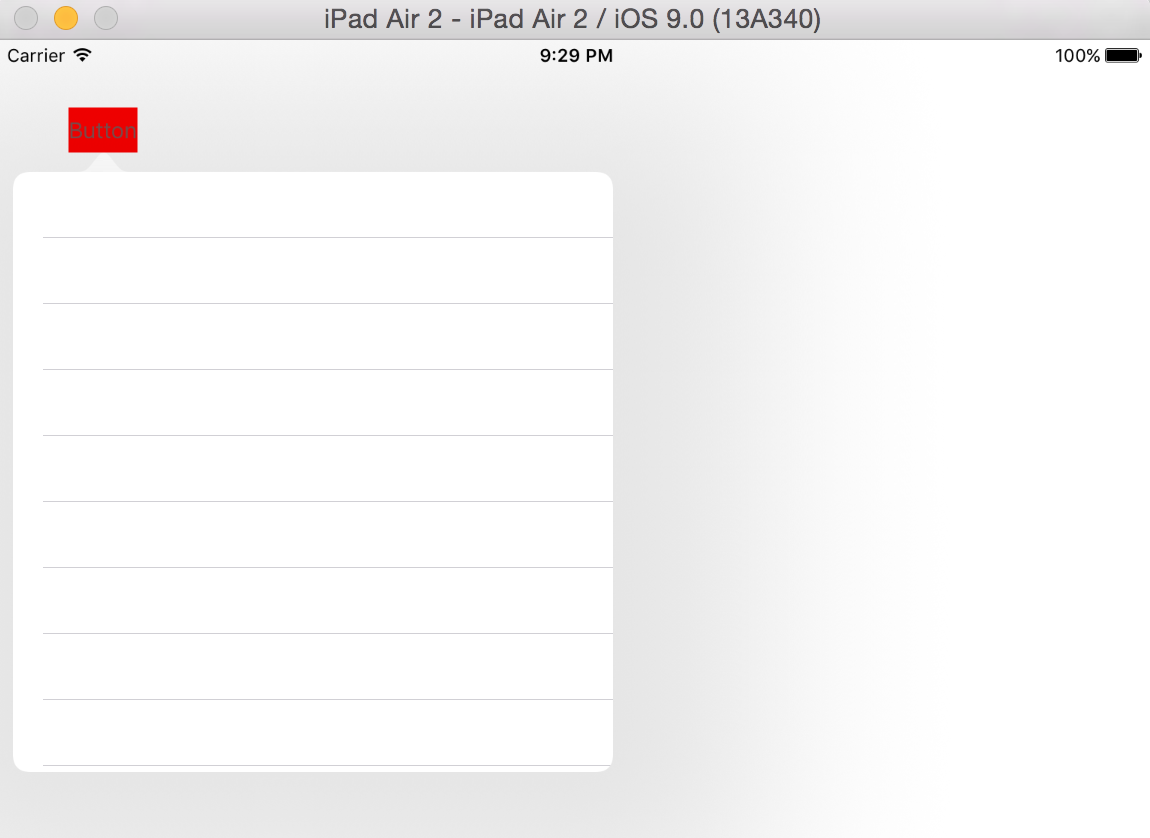 UIPopoverPresentationController